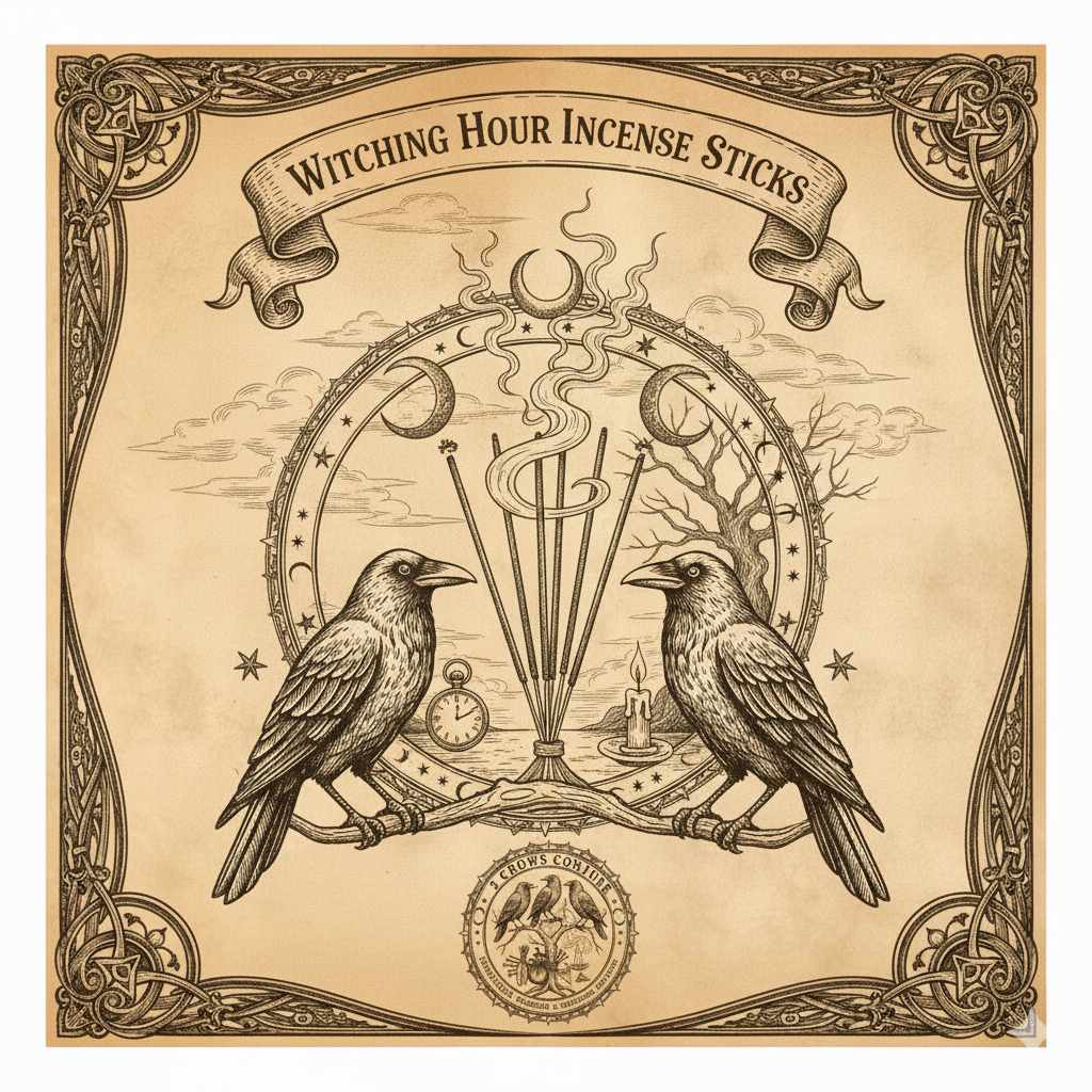 Incense Sticks - Witching Hour (10 sticks) – 3 Crows Conjure