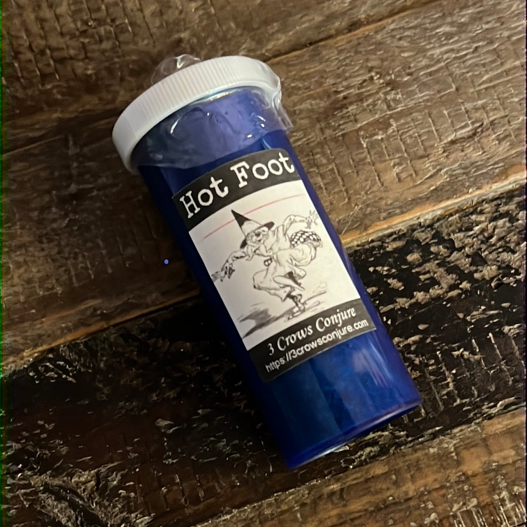 Hot Foot Powder – 3 Crows Conjure